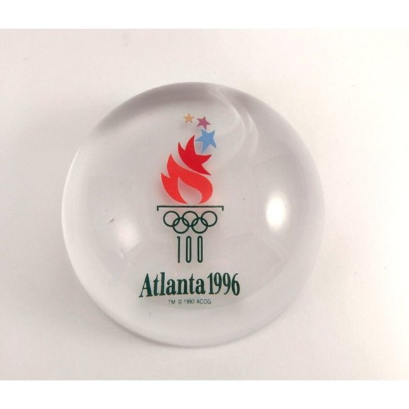 Avon | Office | 996 Atlanta Olympic Games Torch Paperweight 24 Full ...